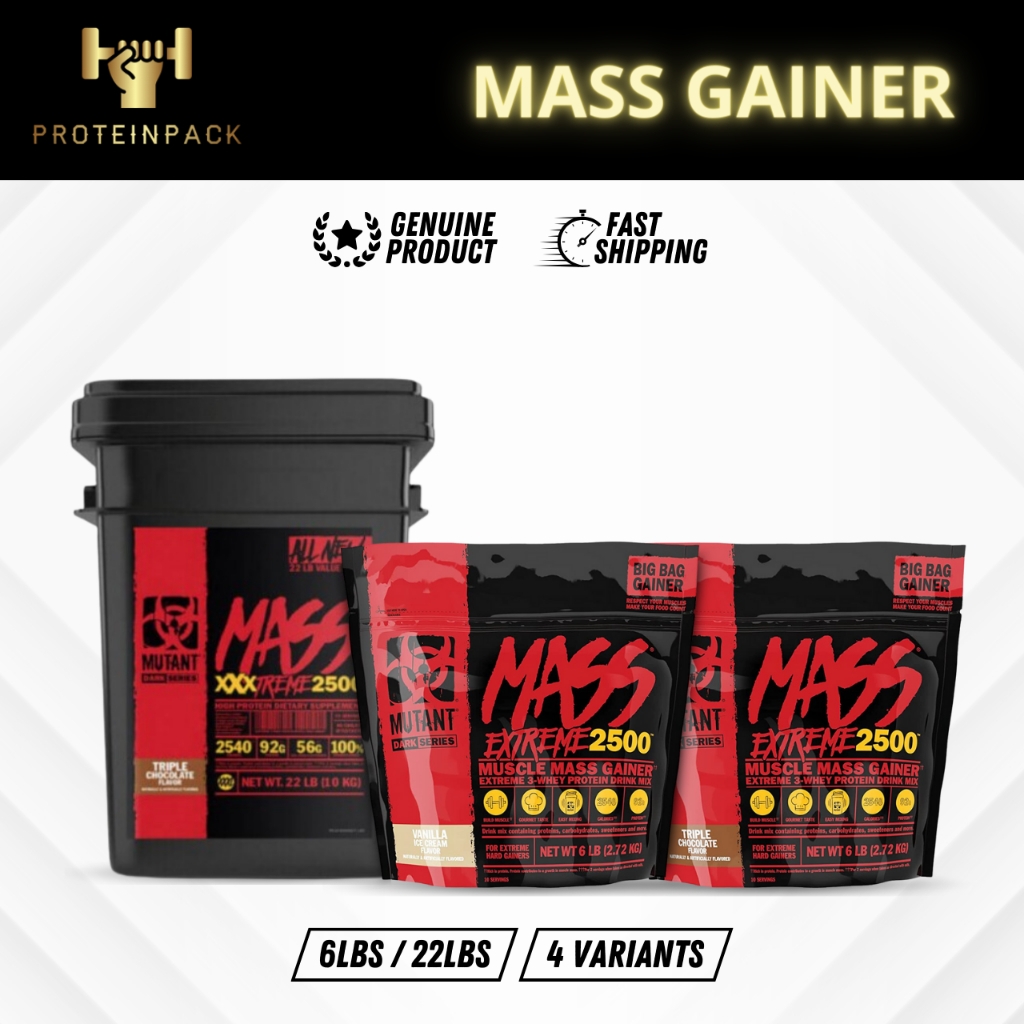 Mutant Mass XXXExtreme 2500 6lbs/22lbs Mass Gainer Fuel Your Muscle ... Mutant Mass XXXExtreme 2500 6lbs/22lbs Mass Gainer Fuel Your Muscle ...