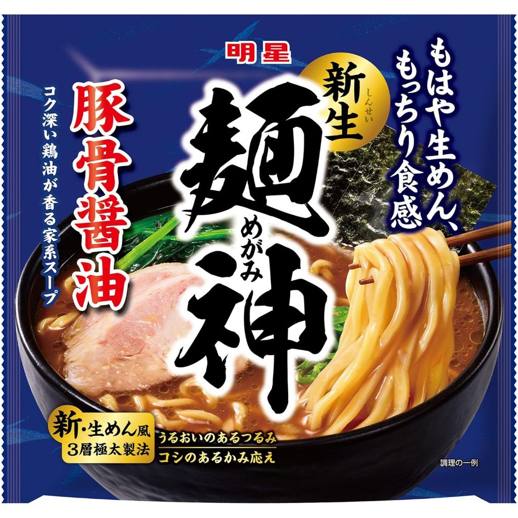 [from JAPAN] japanese ramen noodles MYOJO Food Megami Tonkotsu Soy ...