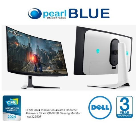 ALIENWARE 32 4K QD-OLED GAMING MONITOR - AW3225QF | Shopee Singapore