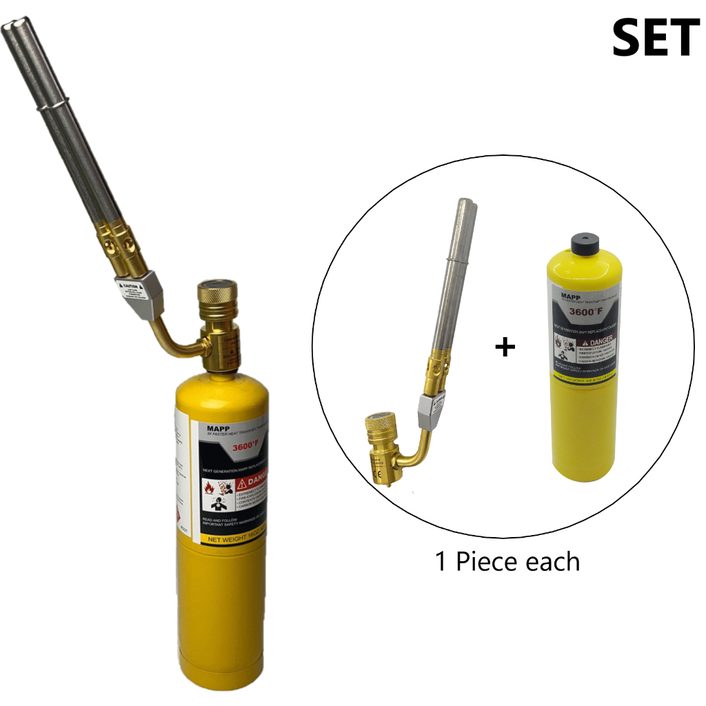 [SG STOCK] GAS TORCH + MAPP GAS Heating Solder Bruner Braze Welding ...