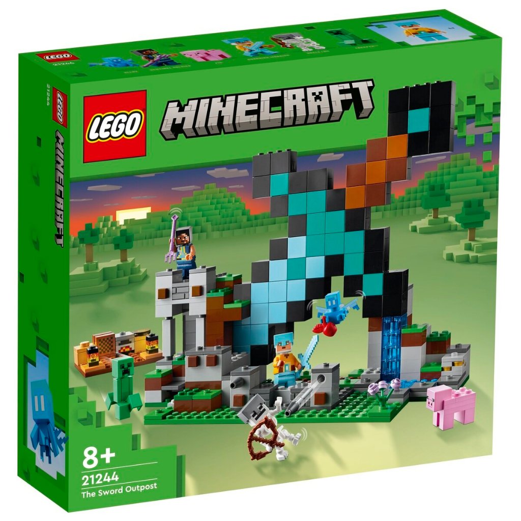 Lego Minecraft Diamond Sword Base direct from Japan | Shopee Singapore