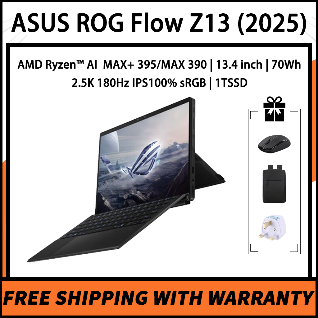 ASUS ROG Flow Z13 (2025) AMD Ryzen AI MAX+ 395/AMD Ryzen AI MAX 390 13. ...