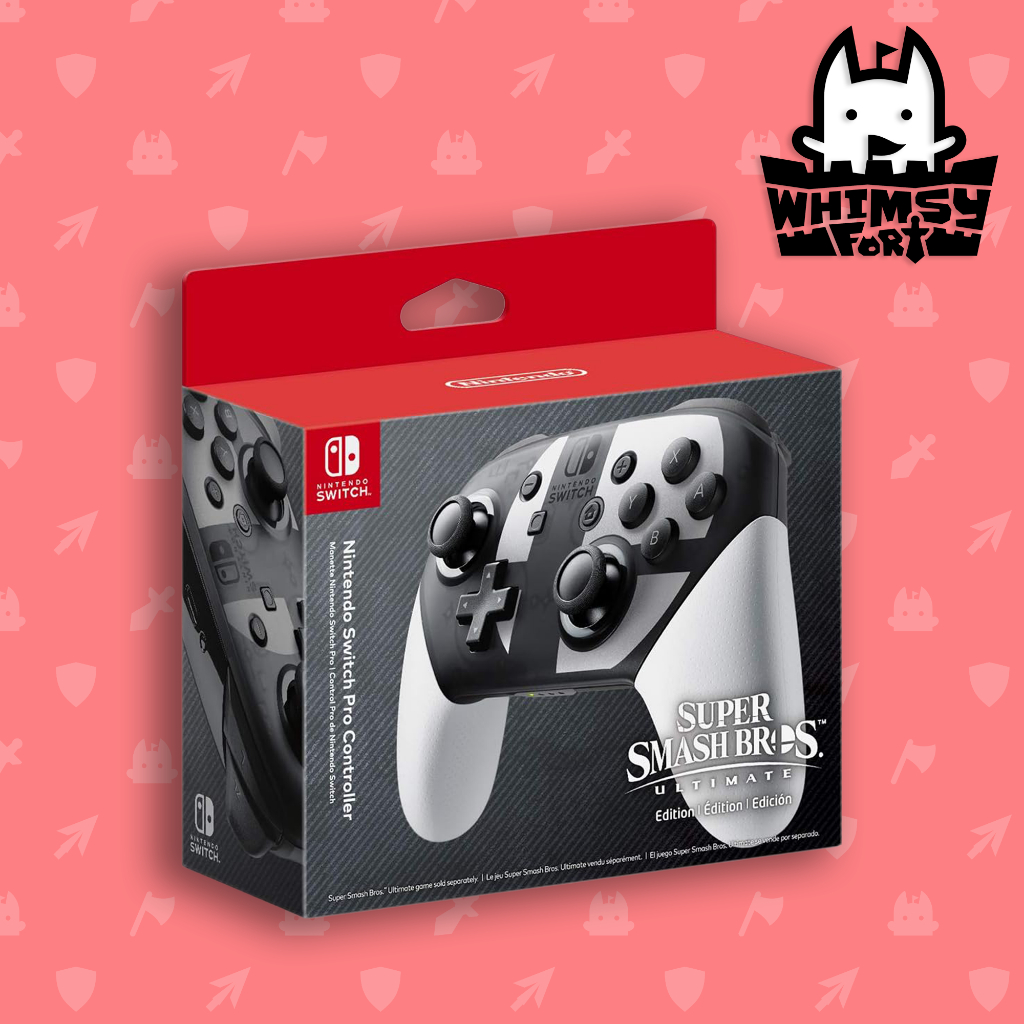 Switch Pro Controller Super Smash Bros Edition - Nintendo Switch ...