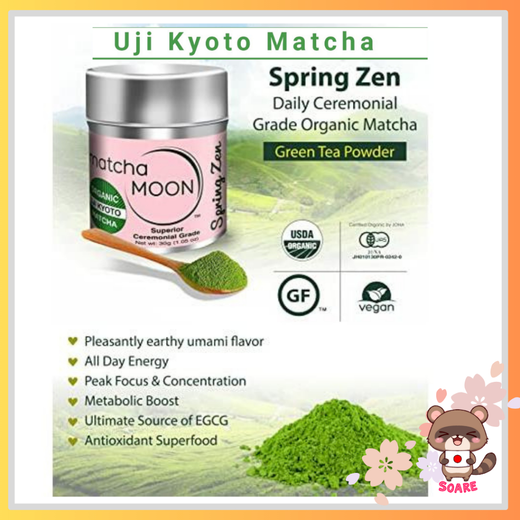 Matcha tsujiri Kyoto Uji Organic Organic Ceremonial Grade Japanese Matcha Powder Organic ...