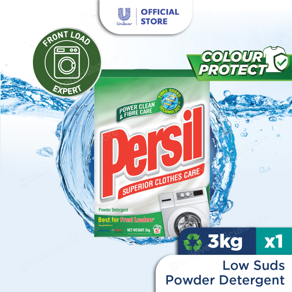 Persil Superior Clothes Care Fibre Intelligent Low Suds Powder ...