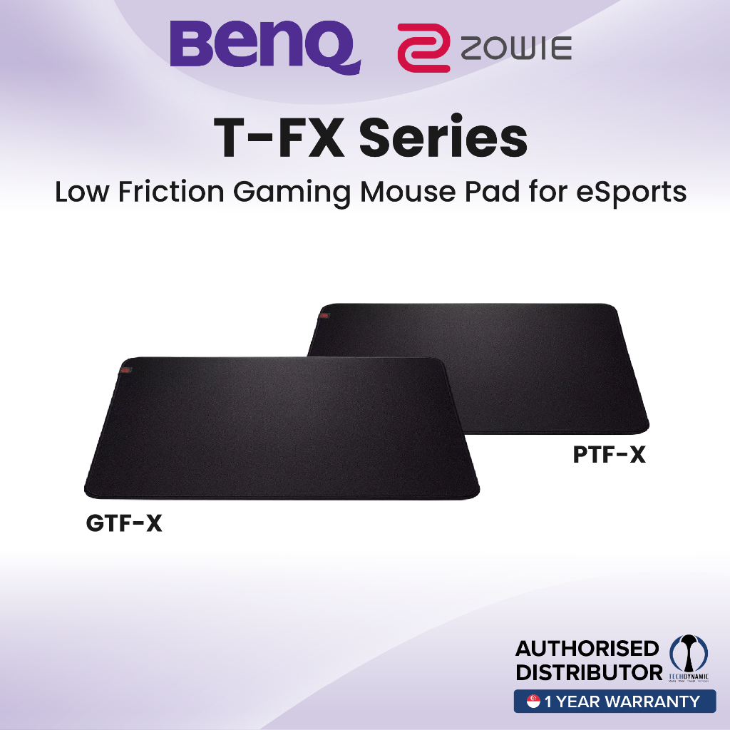 ZOWIE GTF-X & PTF-X GAMING MOUSE PAD (Small & Large) | Shopee Singapore