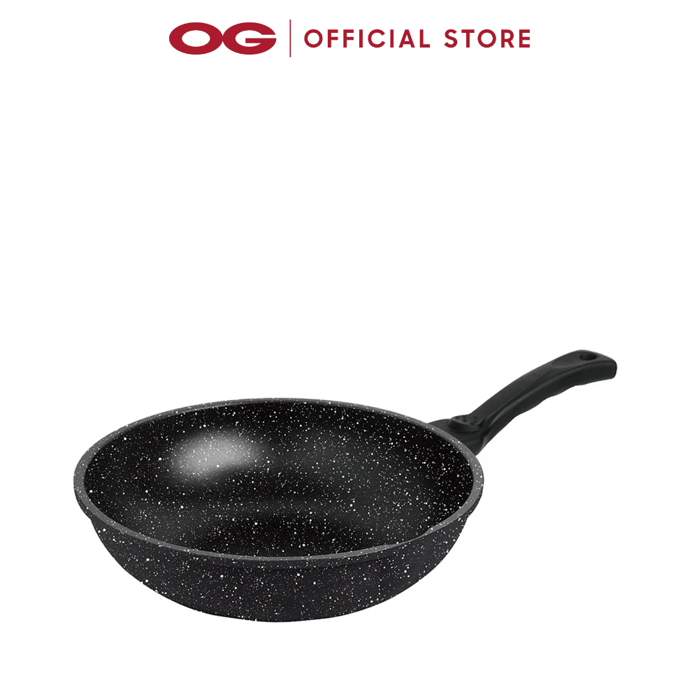 La Gourmet 24cm Shogun Senjo Marble Tempura Wok (Induction Compatible ...