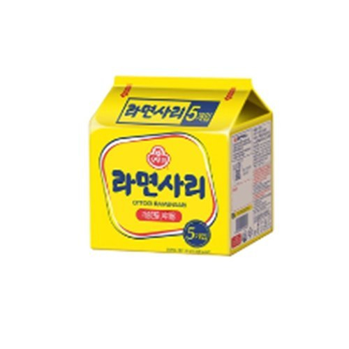 [Ottogi] Ramen Sari 110g x 5p / 라면사리 110g x 5 / Korean Instant Noodle | Shopee Singapore