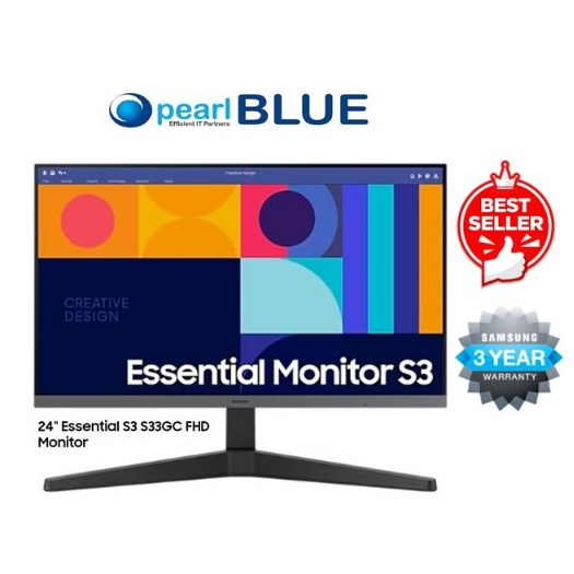 [Ready Stock] Samsung 24" FHD Monitor with bezel-less design ...