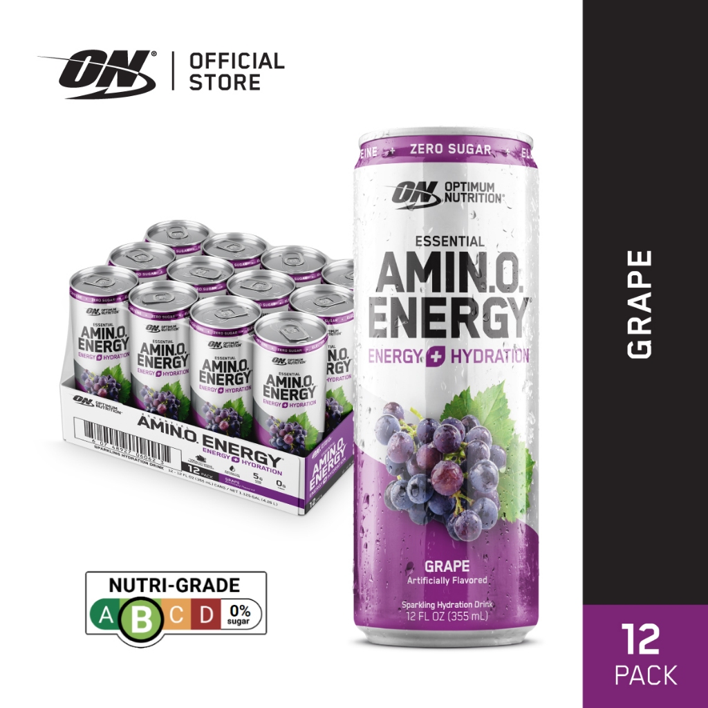 Optimum Nutrition Amino Energy + Electrolytes (355ml) - Ready to Drink ...