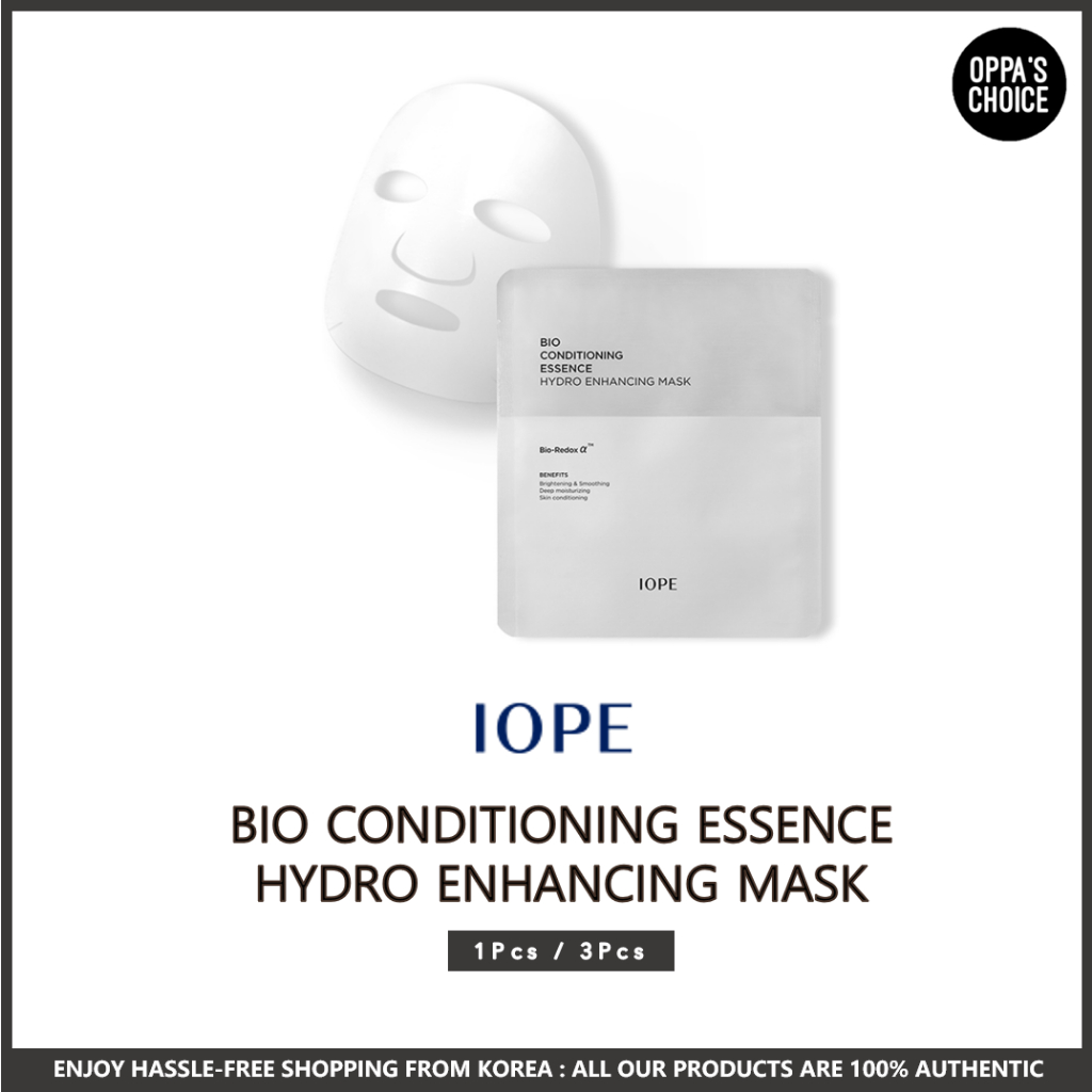 IOPE BIO CONDITIONING Essence Hydro Enhancing Mask 23g (1pcs / 3pcs ...