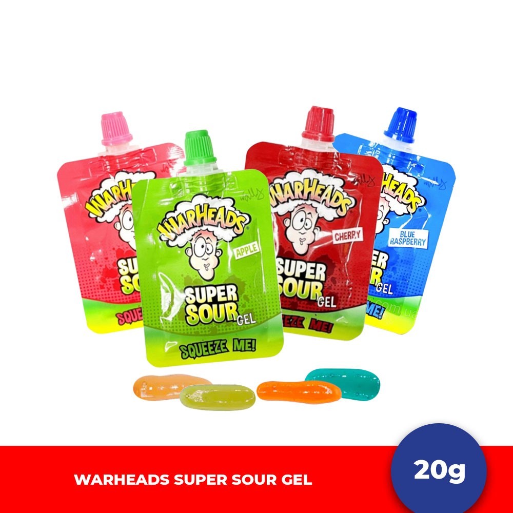 Warheads Super Sour Gel (20g) | Shopee Singapore