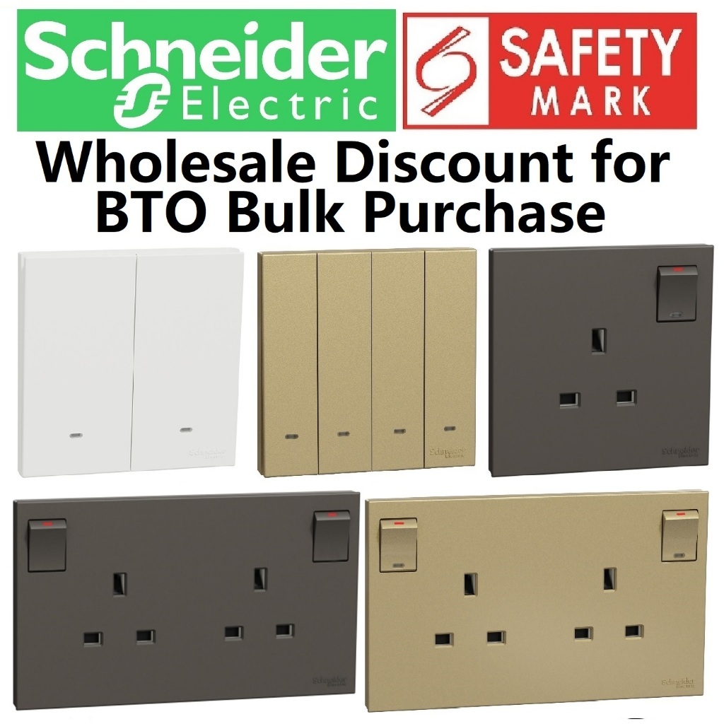 Schneider AvatarOn C Switch Socket | Shopee Singapore