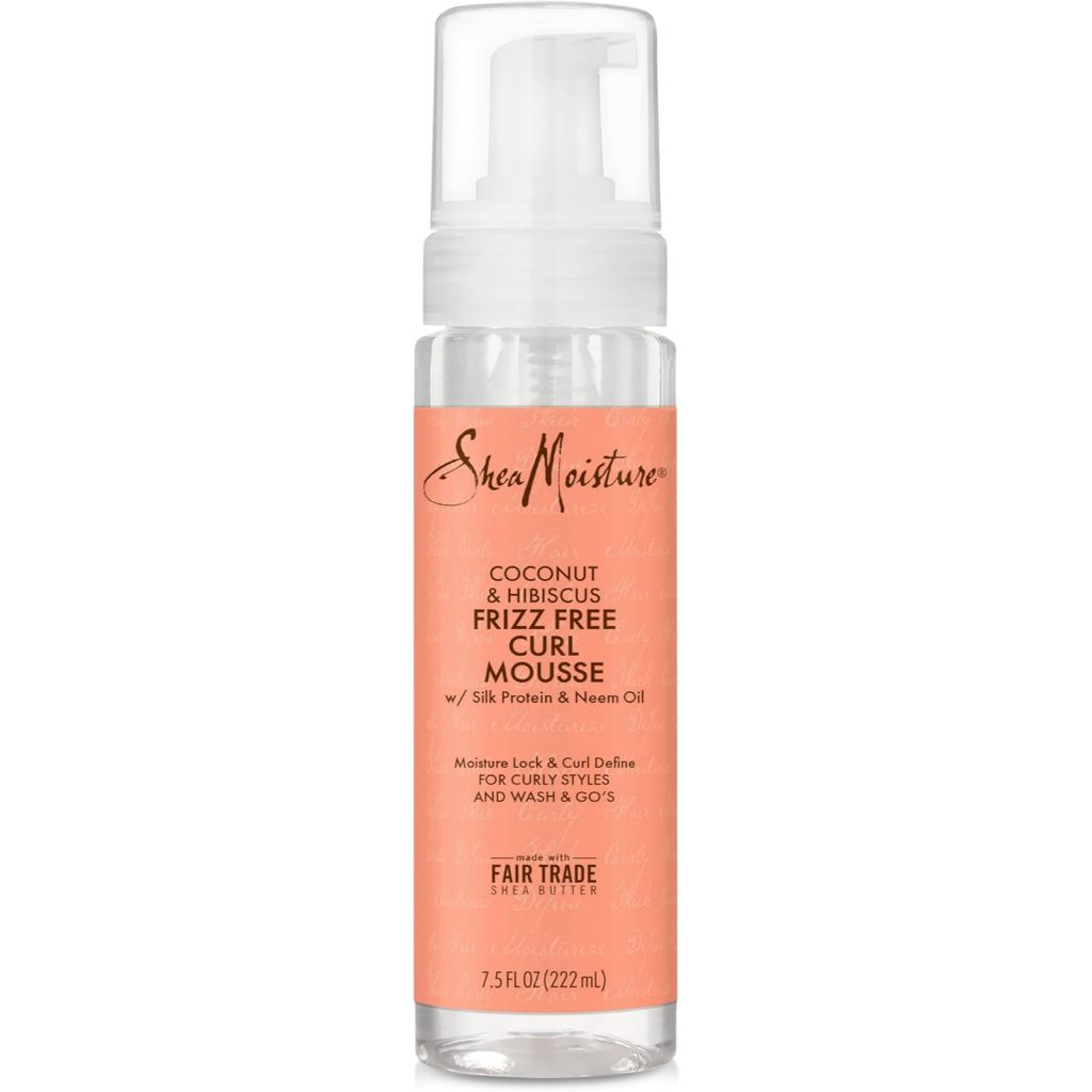 🌟💯% AUTHENTIC🌟 SheaMoisture Frizz Free Curl Mousse 222 ml - Frizz ...