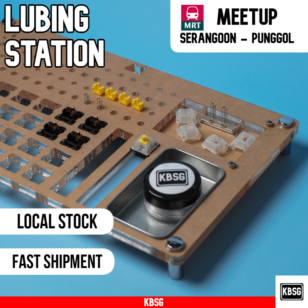 Lubing Station to Lube switches for Mechanical keyboard (Local Stoc ...