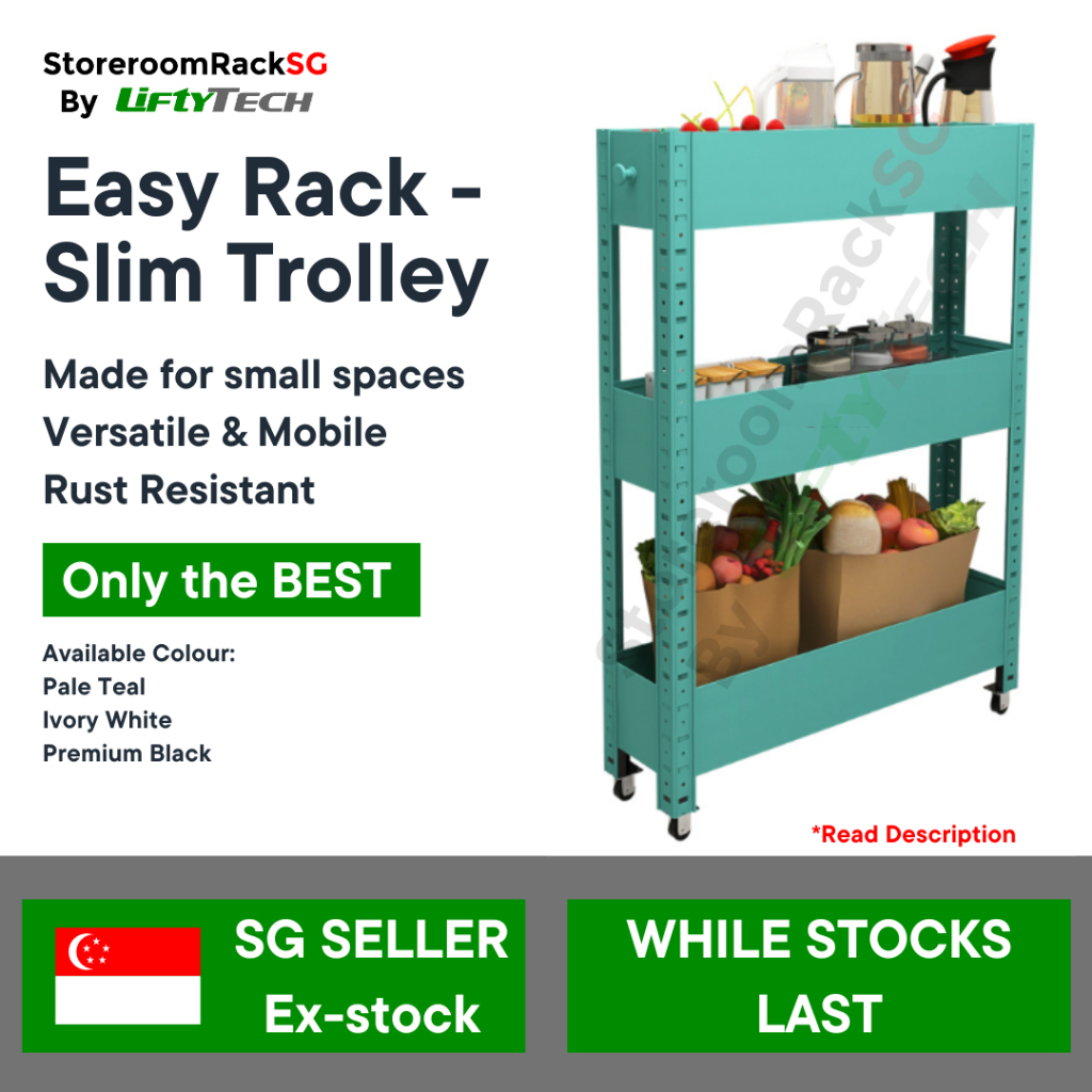 Boltless Living Room / Kitchen Trolley, Perfect for small spaces ...
