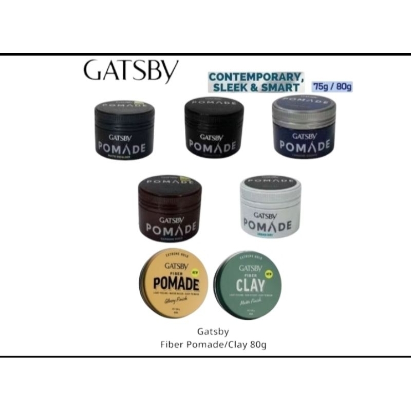 Gatsby Styling Pomade/Urban Dry/Matte Moulder/Supreme Grease/Supreme ...