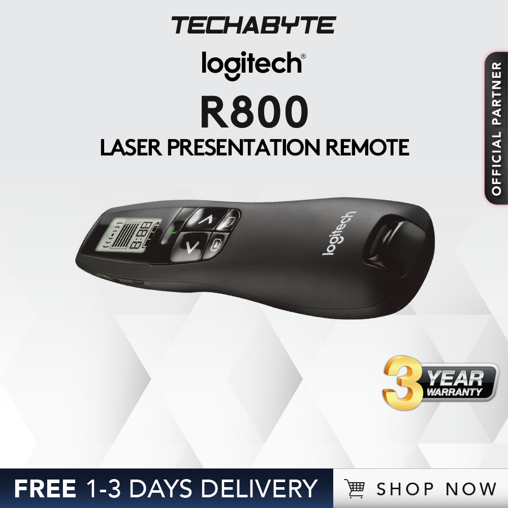 Logitech R800 Laser Presentation Remote | Shopee Singapore