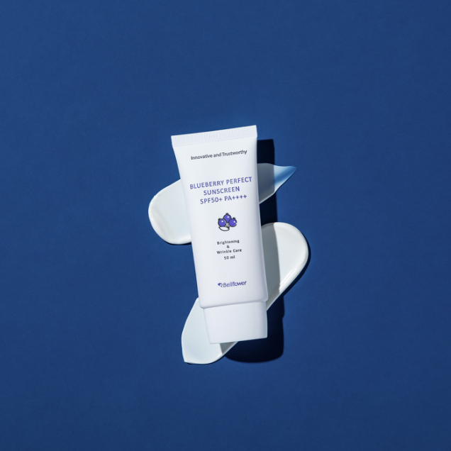 [Bellflower Official] Blueberry Perfect Sunscreen SPF50+ PA++++ 50ml ...