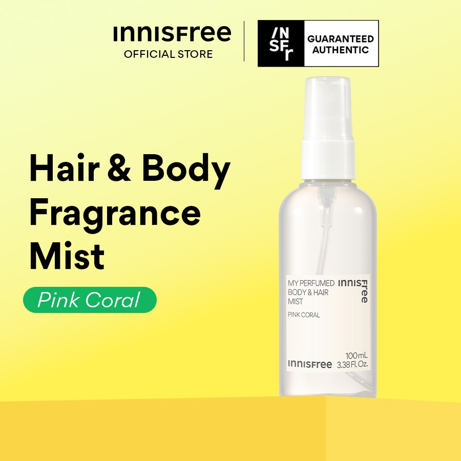 INNISFREE My Perfumed Body & Hair Mist Pink Coral 100ml | Shopee Singapore