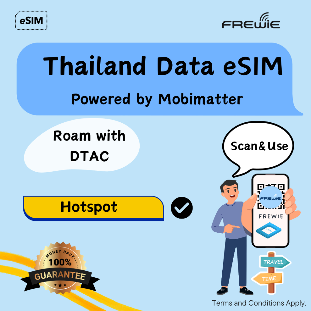DTAC Thailand eSIM Data Roaming | QR Code via Email - Powered by ...