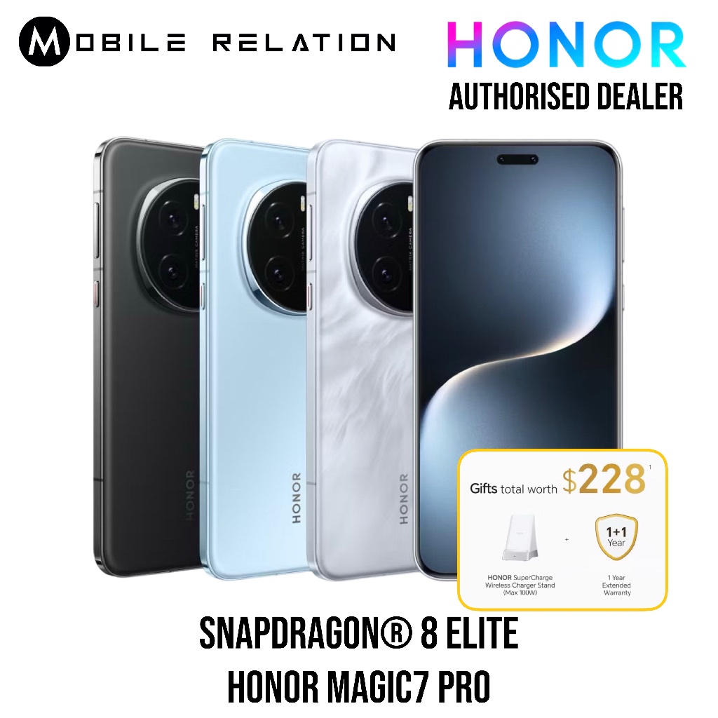 HONOR Magic7 Pro 5G | AI HONOR Falcon Camera | Snapdragon® 8 Elite | 6.8" OLED Display | MagicOS ...