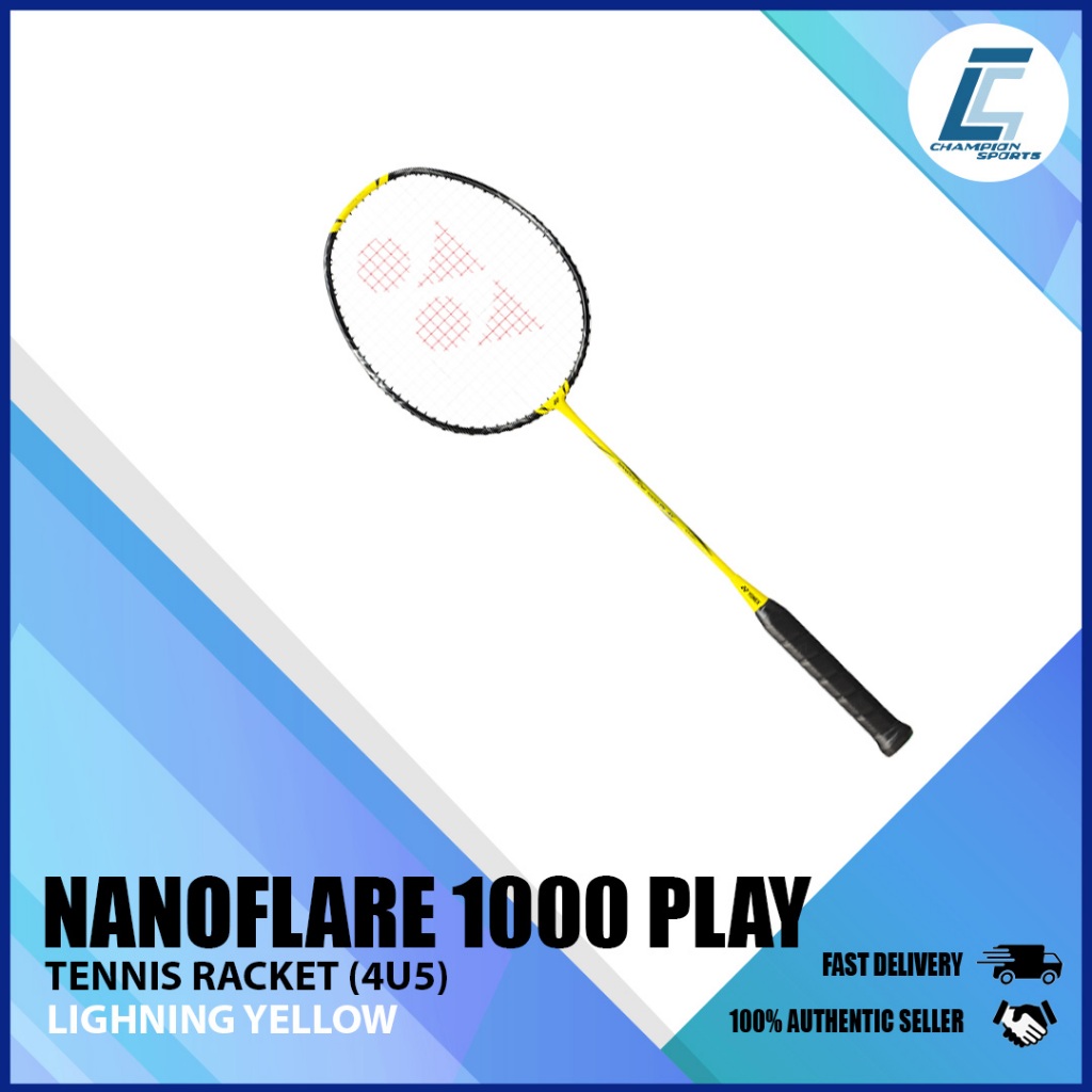 Yonex Nanoflare 1000 Play 4U5 Badminton Racket (NF1000PGE) | Shopee ...
