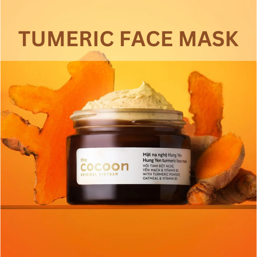 [🇸🇬 SG IN STOCK] Cocoon Turmeric Face Mask With Tumeric Powder, Oatmeal ...