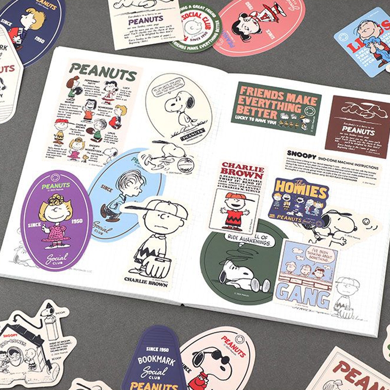 Peanuts Snoopy 30pieces Sticker Pack Korean Stationery Woodstock ...