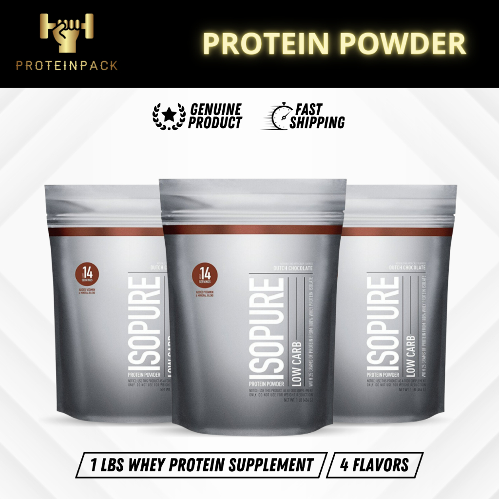 Isopure Zero Carb Protein Powder 1lb 3lb - Whey Protein, Fitness ...