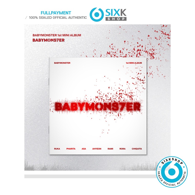 BABYMONSTER - 1st MINI ALBUM [BABYMONS7ER] | Shopee Singapore