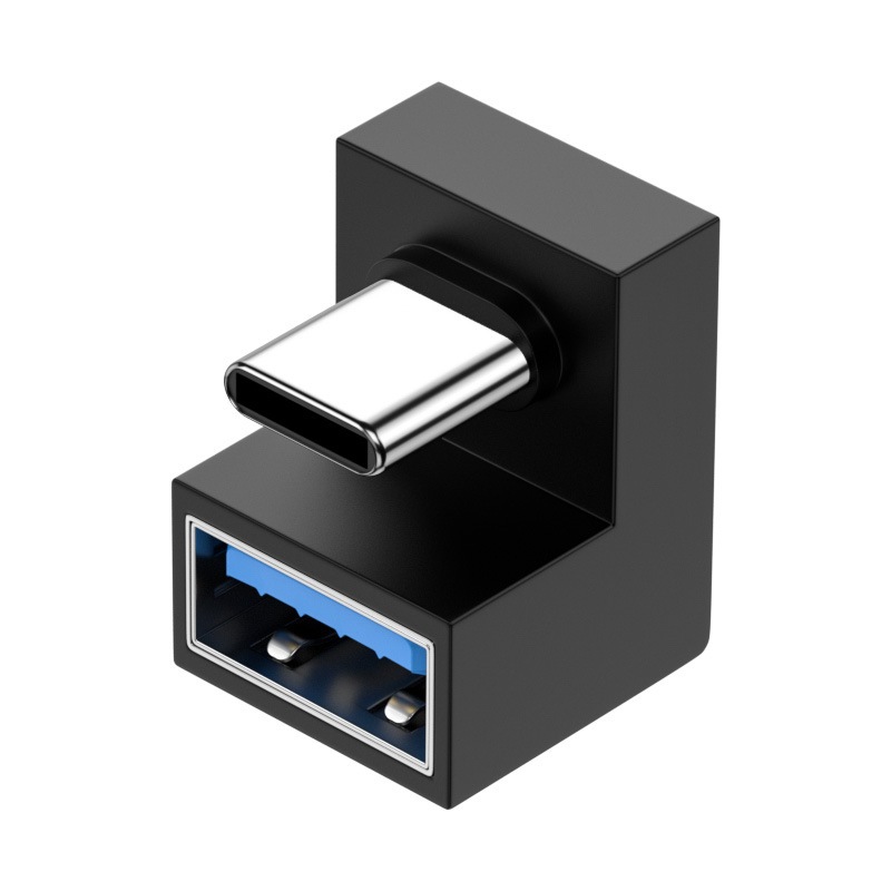 ★SG Ready Stock★U-Shape USB C to USB 3.1 Adapter 180 Degree Type C Male ...