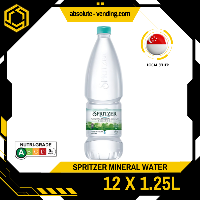 SPRITZER Natural Mineral Water 1.25L X 12 (BOTTLE) | Shopee Singapore