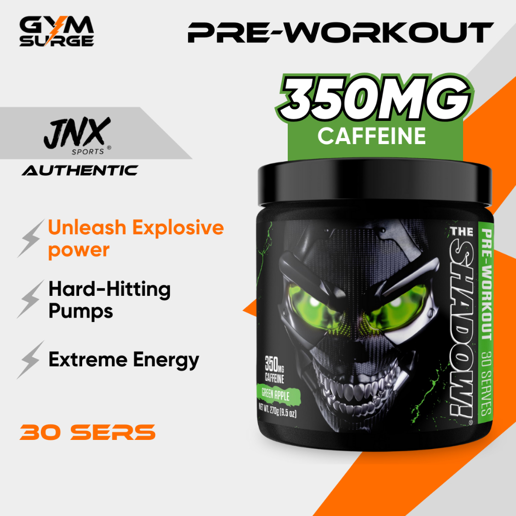 JNX The Shadow, High-Energy Pre-Workout Powder, Ultimate Performance ...