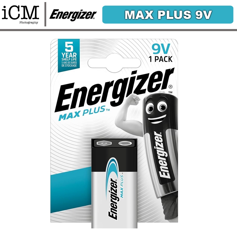 Energizer Max Plus 9V Alkaline Batteries | Shopee Singapore