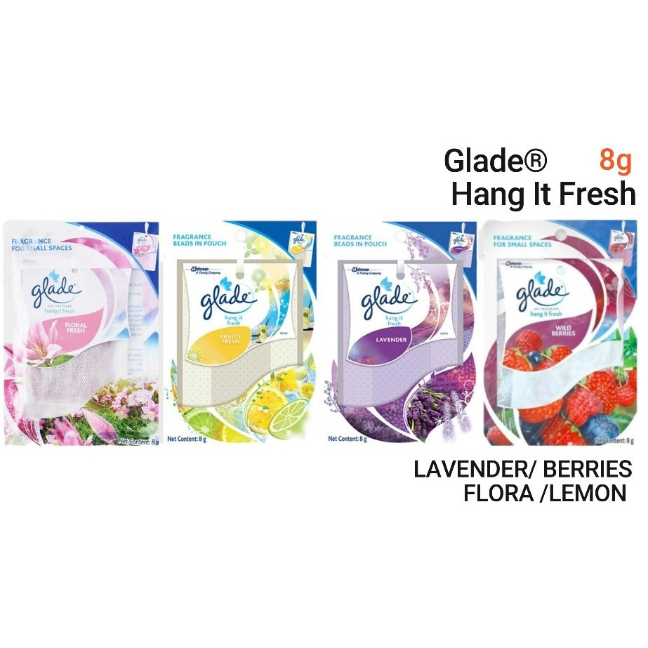 [SG] Glade Hang It Fresh Fragrance Beads, 8g | Shopee Singapore