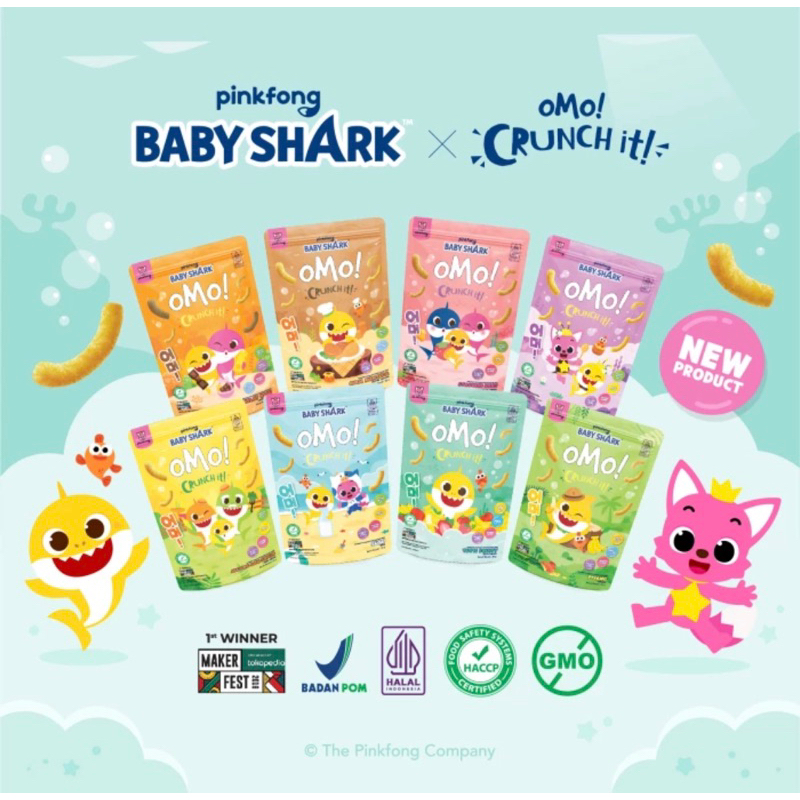 [HALAL] OMO x Baby Shark Crunch It (8months+) | Shopee Singapore