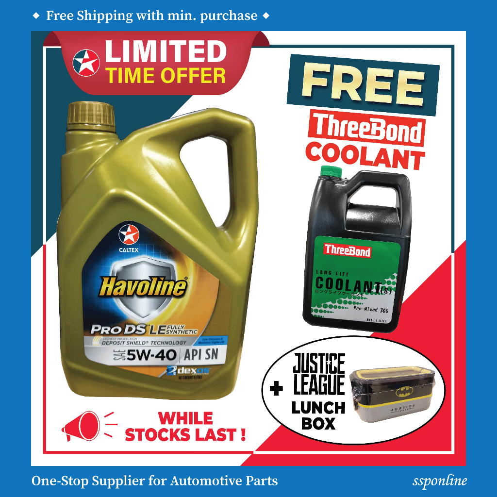 [PROMO] Caltex 500002LPL Havoline 5W40 Pro DS Fully Synthetic API SN ...