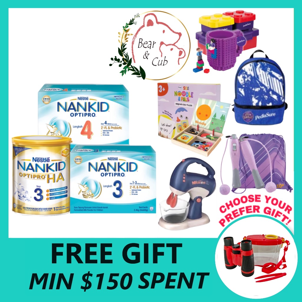 NANKID OPTIPRO 3/4 (2.2kg) & NANKID HA 3 (800g) | Shopee Singapore