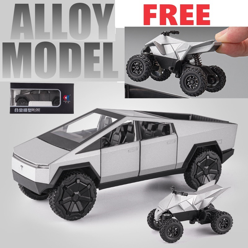 Tesla Cybertruck, Tesla Cyber Truck 1:24, Tesla Car Toy, BIG Tesla ...