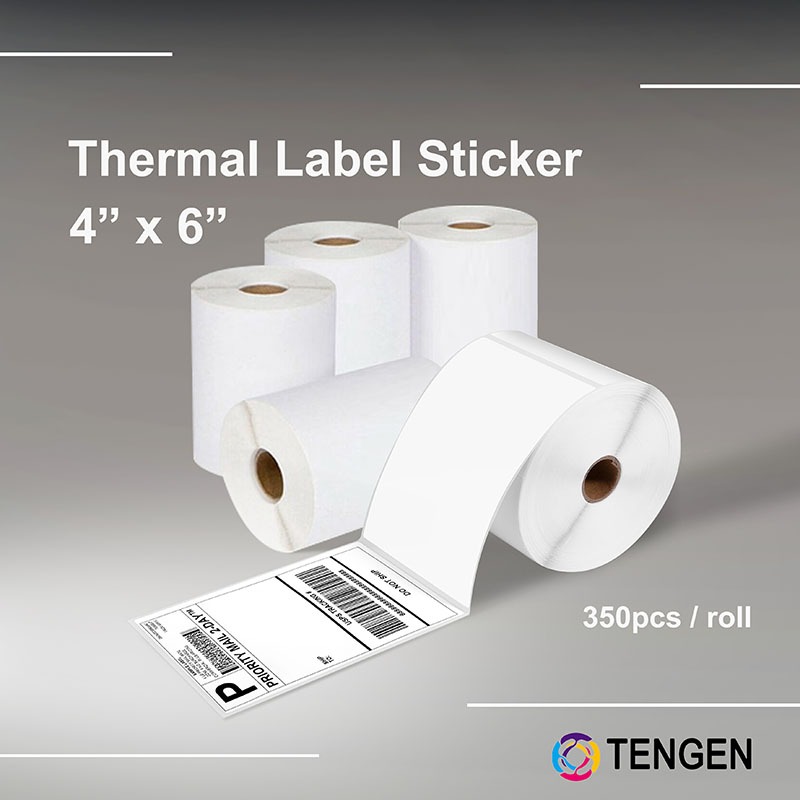 [SG] Thermal Label Sticker | Thermal Printer Label | Sticker Label ...