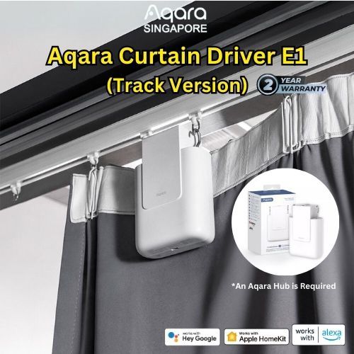 Aqara Curtain Driver E1 Track Version works with Alexa, Apple home kit ...
