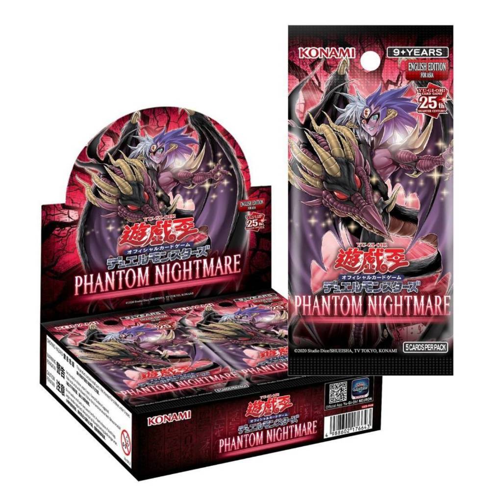 Yu Gi Oh Phantom Nightmare Booster (ENG) | Shopee Singapore