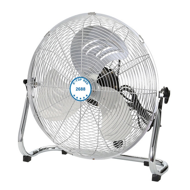 Floor Fan Cooling Machine 18 Inch 3 Speed 130W Powerful Strong Home ...