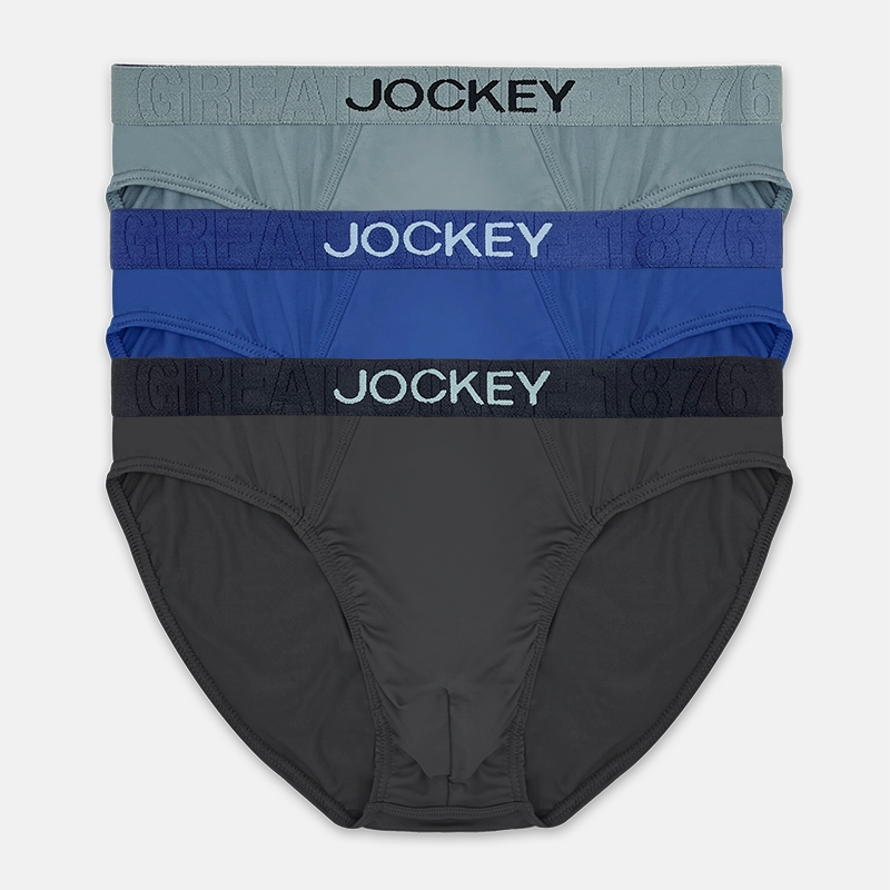 Jockey® 3pcs Men Mini Briefs Microfiber Elastane USA Originals ...