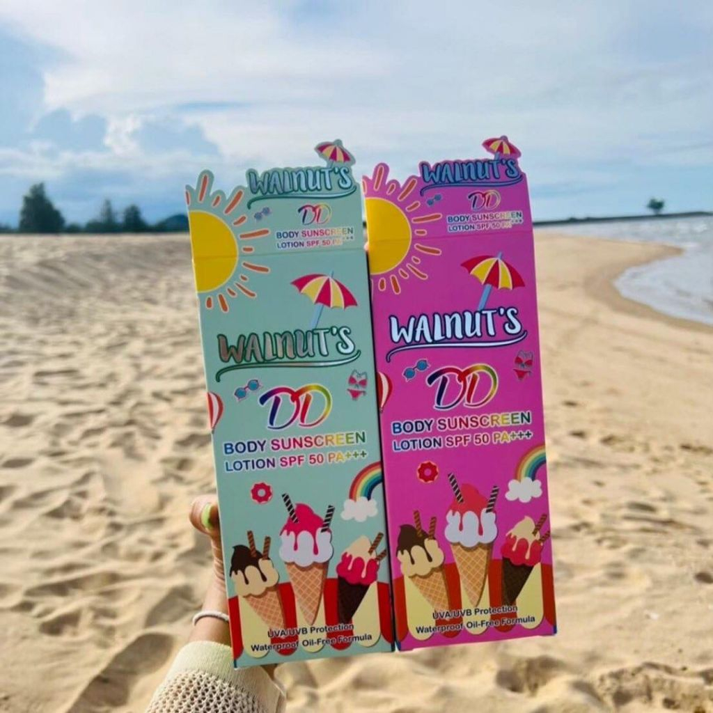 [SG SELLER] WALNUT'S CC, DD BODY SUNSCREEN LOTION SPF50 PA+++ 200ML ...