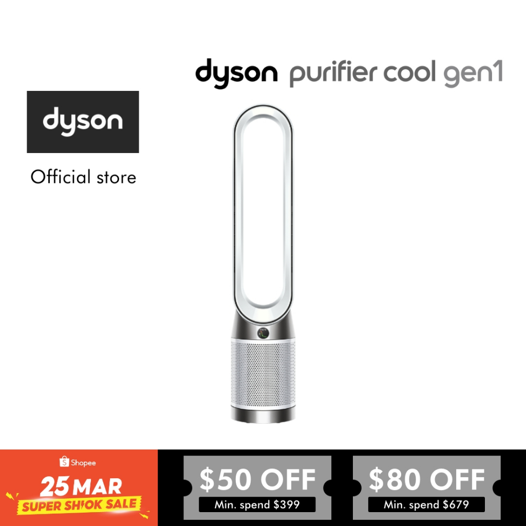Dyson Purifier Cool Gen1 TP10 Purifying Fan (White) | Shopee Singapore