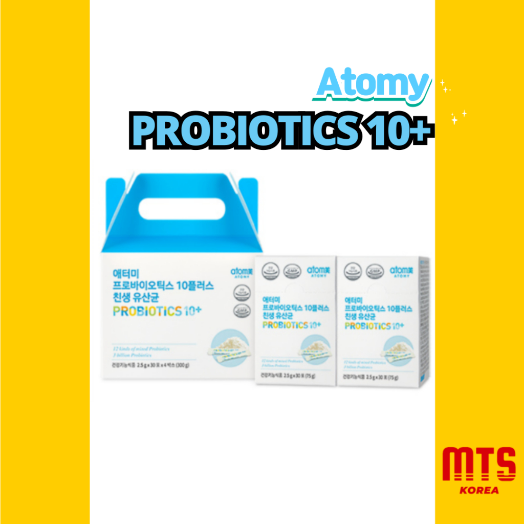 Atomy Probiotics 10+ Plus Powder 4boxes 120EA Live Stocks | Shopee ...