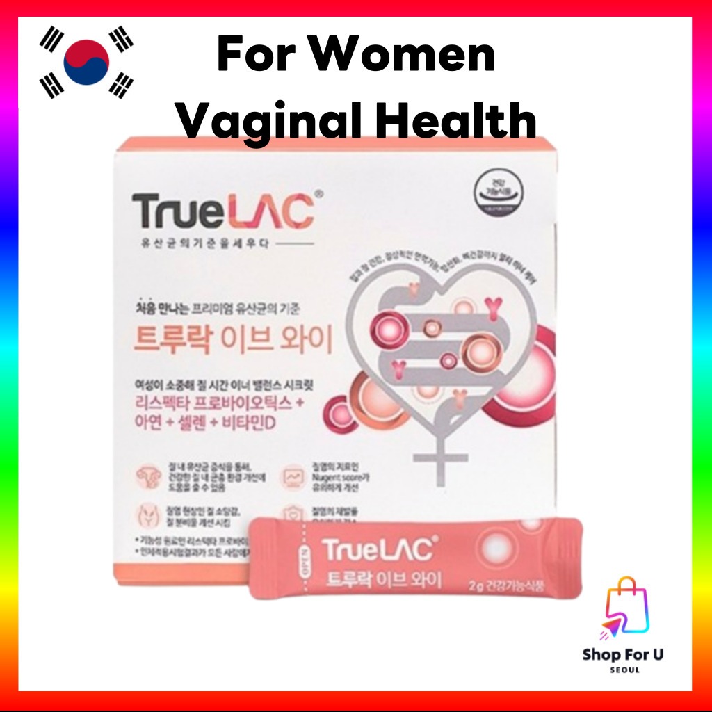 [TrueLAC] Eve Y 2g X 30P Women's Vaginal Health Probiotics Respecta Zinc Selenium Vitamin D ...