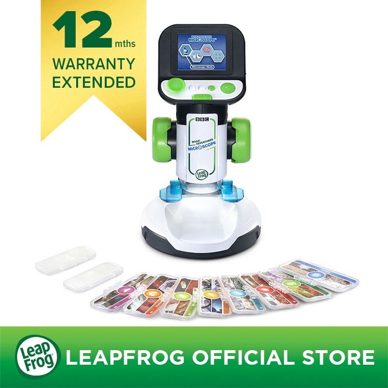 LeapFrog Magic Adventures Microscope - 10 slides included | 5-7 years ...